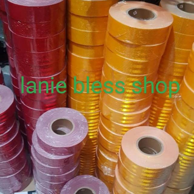 Jual sticker skotlet reflektor safety uji KIR dishub mobil truk bak ...