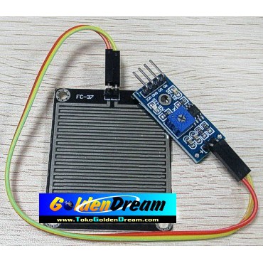 Jual Sensor rintik hujan pendeteksi tetesan air weather module iklim ...