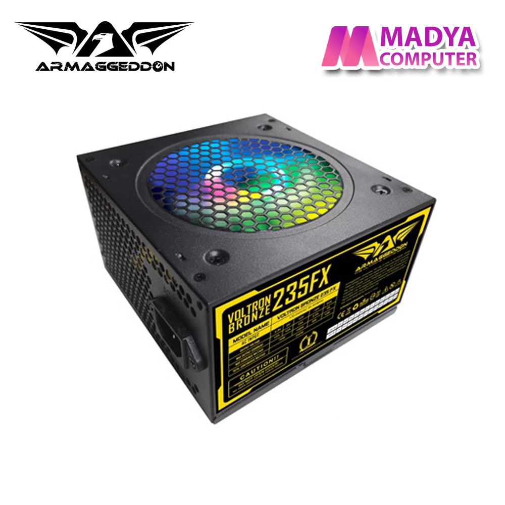 Jual PSU ARMAGGEDDON VOLTRON BRONZE 235FX 242 Watt 80+ - Power Supply | Shopee Indonesia