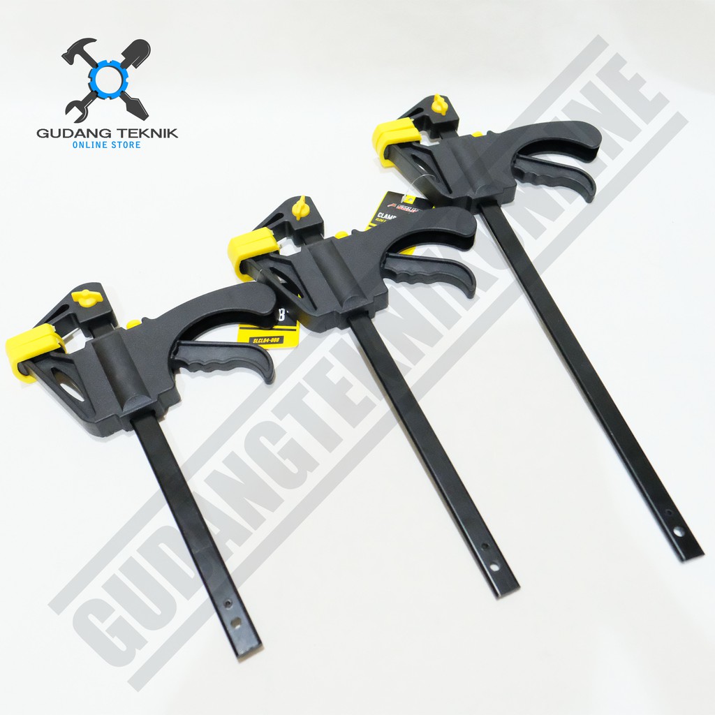 Jual SOLID F Clamp Klem Kayu F 6" 8" 12" / Alat Jepit Penjepit Kayu ...