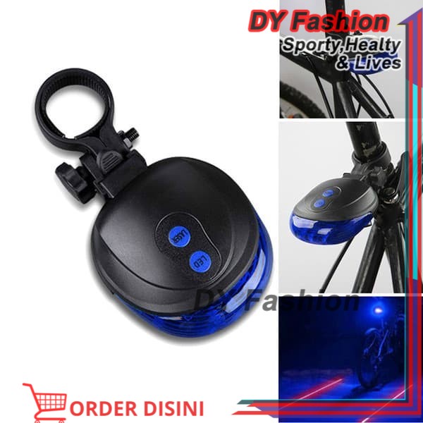 Jual lampu led strobo sepeda lapu sepeda laser MN752 lampu gowes ...
