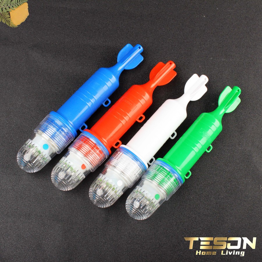 Jual Lampu Torpedo Nelayan 1 Warna/Lampu Klip Teson Utk Fishin Pancing ...