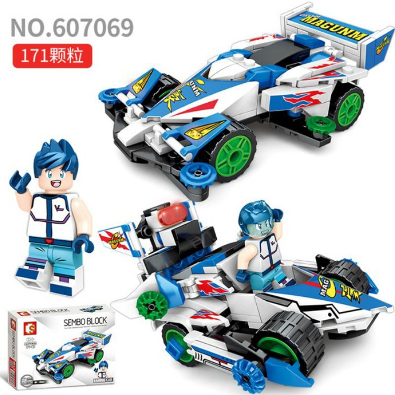 Jual Sembo Block Tamiya 2 in 1 - Mainan Lego Brick Mobil Anak Edukatif ...