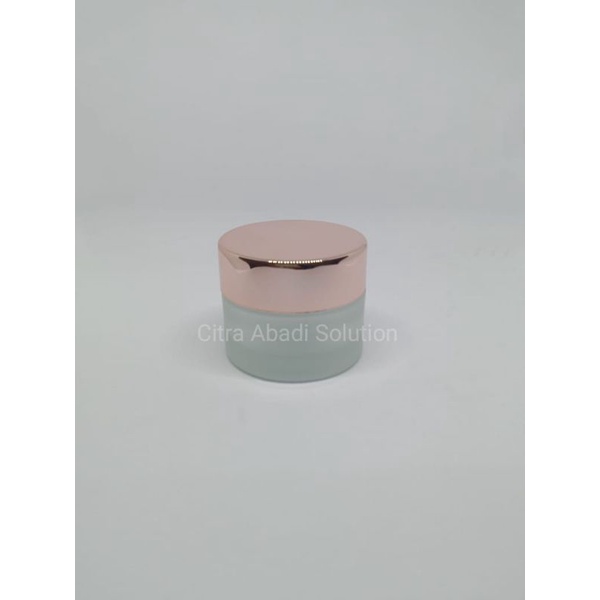 Jual Pot Acrylic 15gr Kaca Doff Tebal Tutup - Rose Gold | Shopee Indonesia
