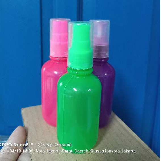 Jual BOTOL SPRAY 60ML Alkohol Desinfectant Handsanitizer WARNA STABILO ...
