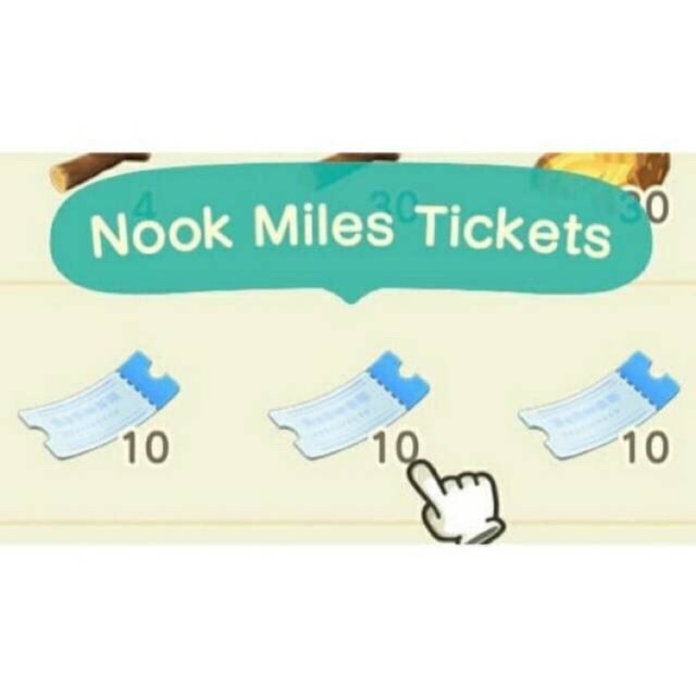Jual 100 Nook Miles Ticket - 100 buah NMT Animal Crossing bisa per 10 ...