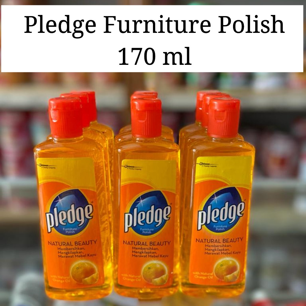 Jual PLEDGE FURNITURE POLISH ORANGE 170 ML / MINYAK PEMBERSIH PENGKILAT ...
