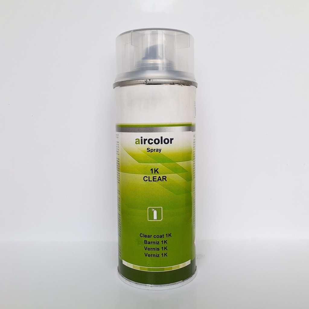 Jual Cat Semprot Aerosol Clear Coat 1K - Aircolor Spray 1K Clear Coat ...