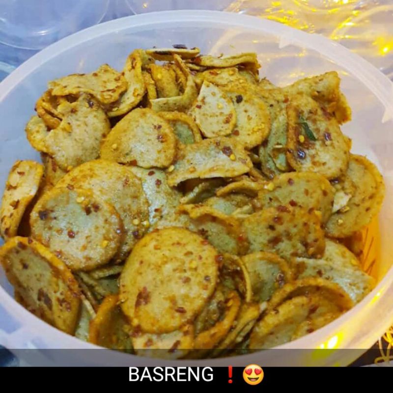 Jual Basreng bulat pedas | Shopee Indonesia