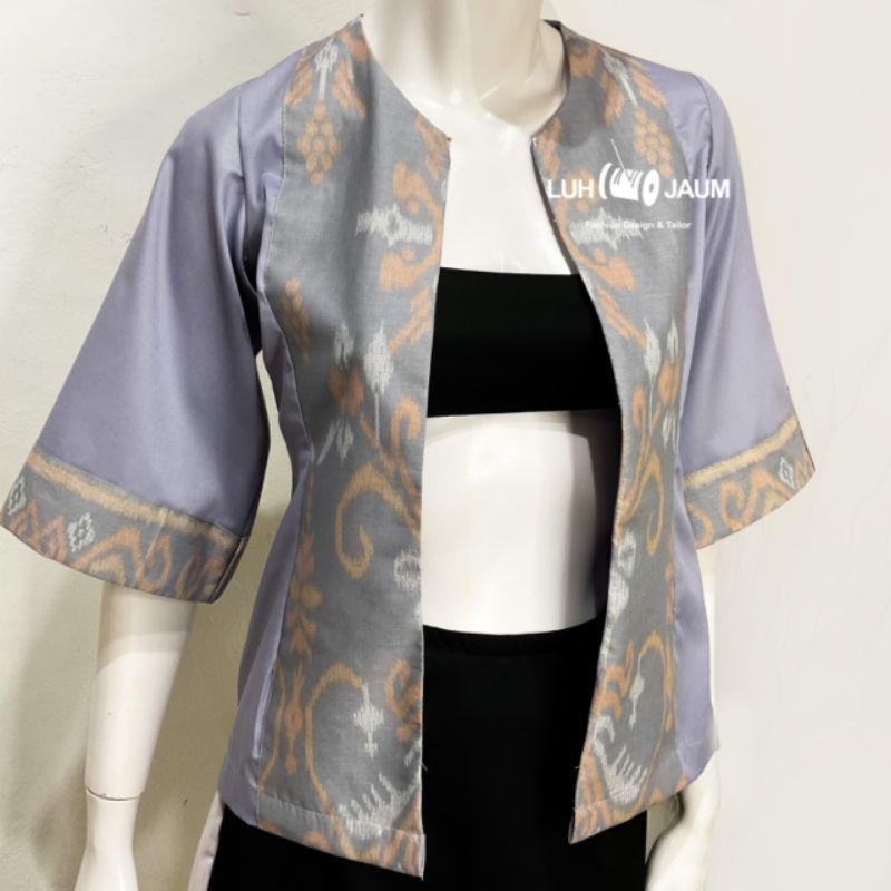 Jual Batik wanita motif katun endek Bali Modern/Outer katun endek ...