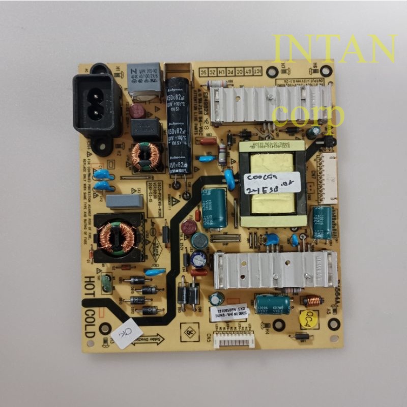 Jual power supply Coocaa 24E58 psu regulator power mesin tv coocaa ...