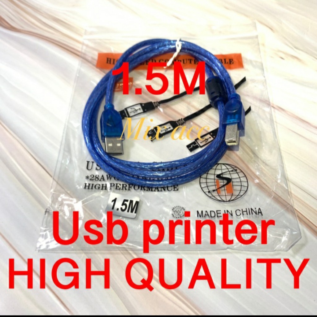 Jual Kabel USB printer 1.5M | Shopee Indonesia