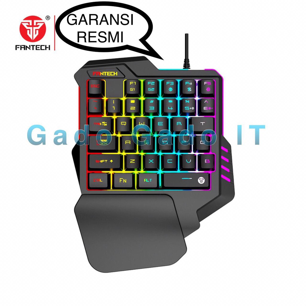 Jual Single Hand Keyboard Gaming FANTECH ARCHER K512 RGB Gaming Keypad ...