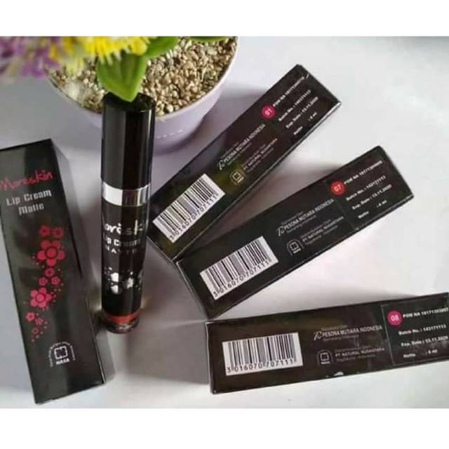 Jual Moreskin lip cream matte nasa/ nasa lip cream matte / lip cream ...