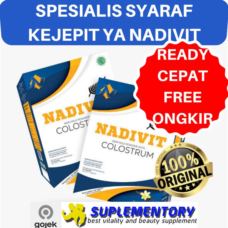 Jual Nadivit Asli Original 1 Box Obat Syaraf Kejepit Nadifit Nadi VIT ...
