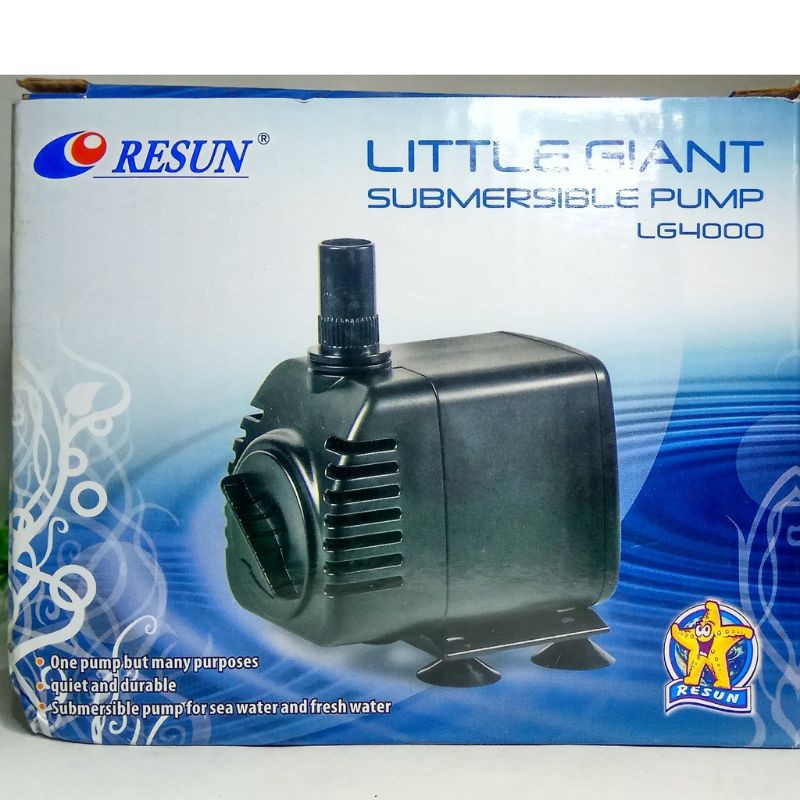Jual RESUN 4000 POMPA AIR CELUP/ POMPA AQUARIUM HIDROPONIK RESUN LG ...