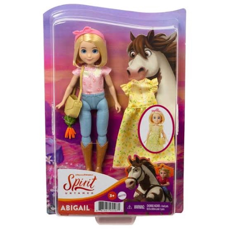 Jual Dreamworks Spirit Untamed Abigail / Lucky / Pru Doll with Fashion ...