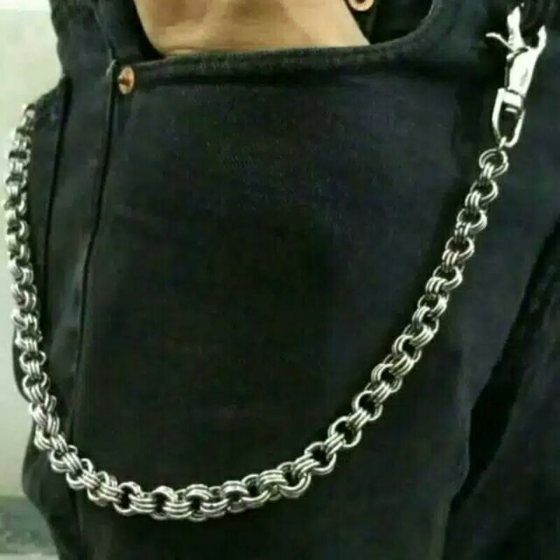 Jual RANTAI DOMPET PRIA STAINLESS/TALI DOMPET PRIA | Shopee Indonesia