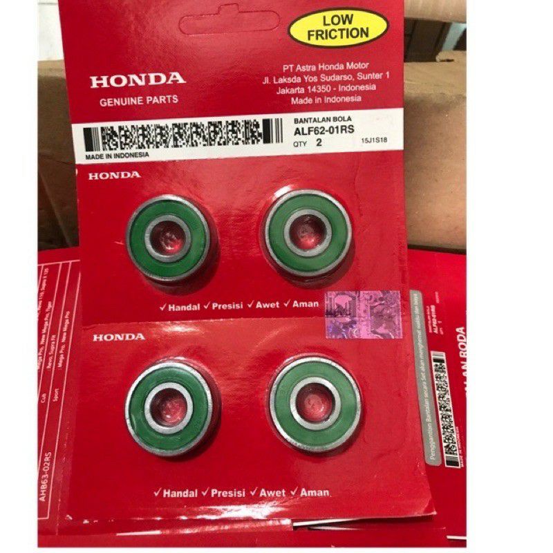 Jual LAHER 6201 BEARING RODA DEPAN HONDA PCX BEAT SCOOPY VARIO SUPRA X ...