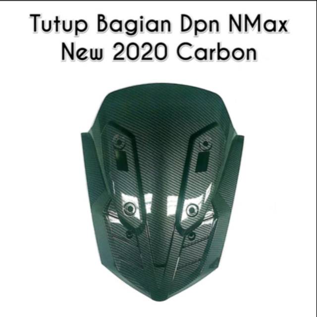Jual tutup tameng nmax bagian depan visor carbon nemo new nmax 2020 ...