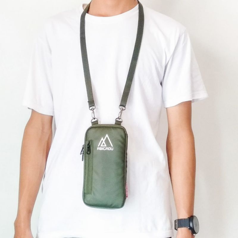 Jual Tas selempang handphone waterproof / tas handphone anti air / tas ...