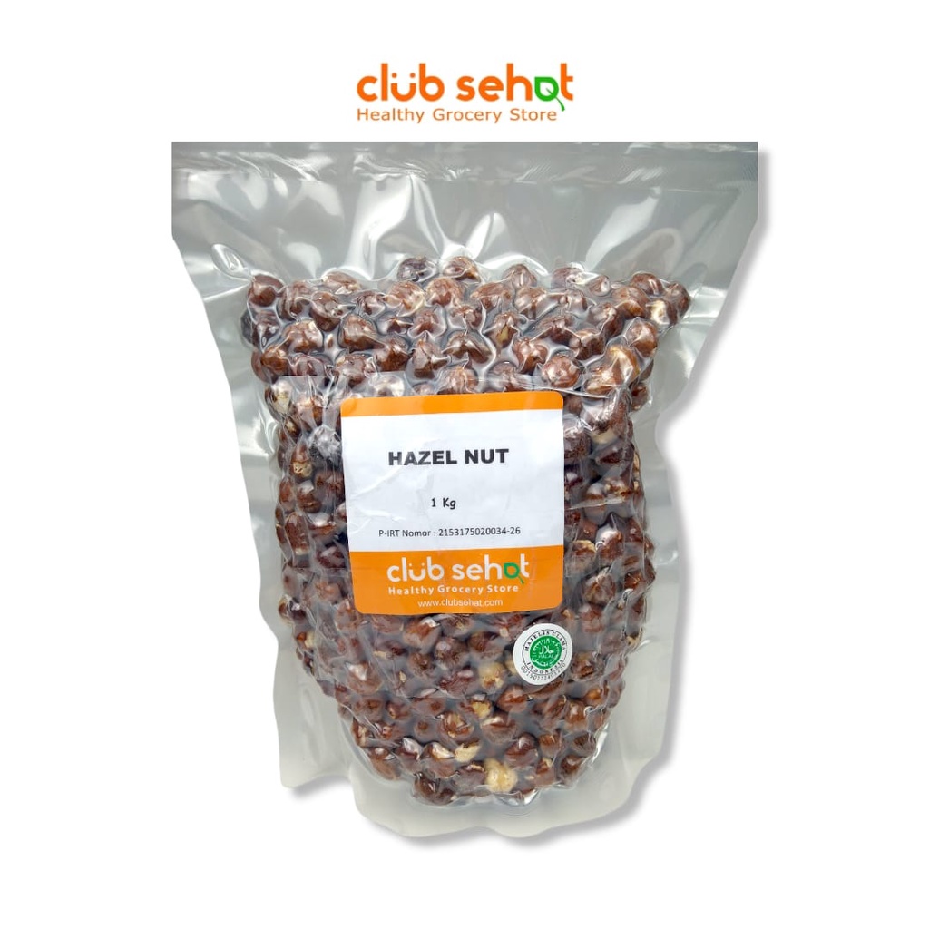 Jual Club Sehat - Hazelnut Raw 1kg | Shopee Indonesia