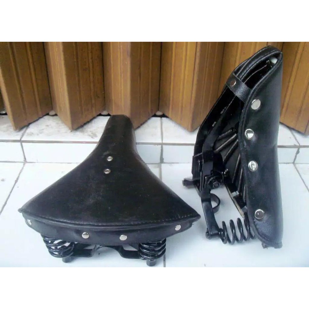 Jual SADEL SEPEDA ONTHEL TERRY - SADEL TERRY BESAR - SADEL ONTHEL KULIT ...