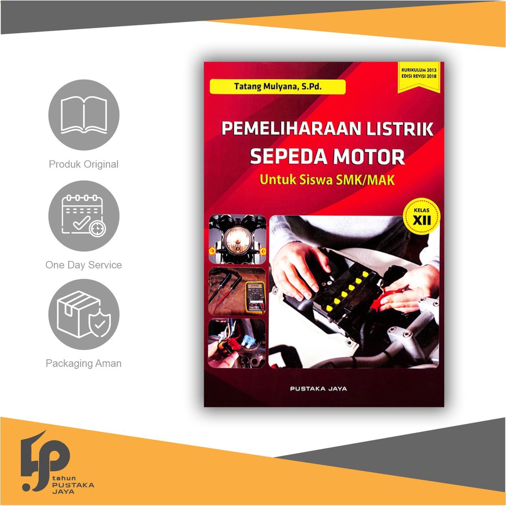 Jual Buku Pemeliharaan Listrik Sepeda Motor XII ORI | Shopee Indonesia