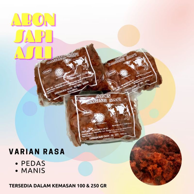 Jual ABON DAGING SAPI ASLI / abon asli patmosusastro /abon spesial ...