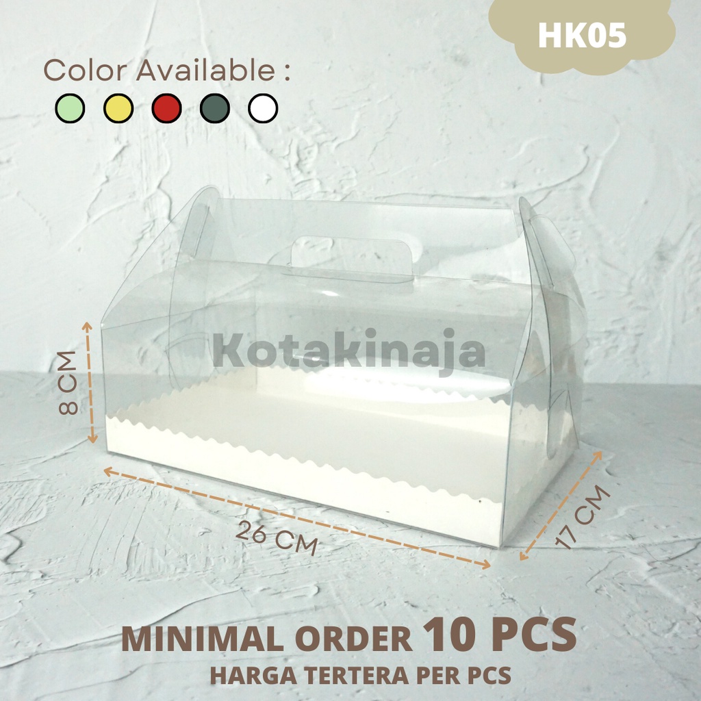 Jual Gable Box Cupcakes / Gable Box Mika / Box Cupcakes / Kotak Makanan ...