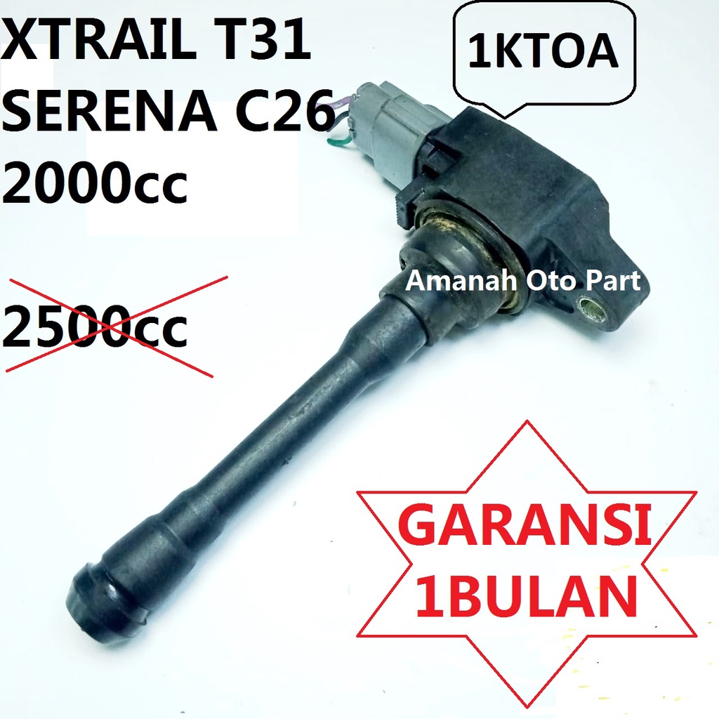Jual KOIL Coil Nissan JUKE 1KTOA 22448 1KT0A Xtrail X-Trail t31 Serena c26 2.0 2000cc Copotan ...