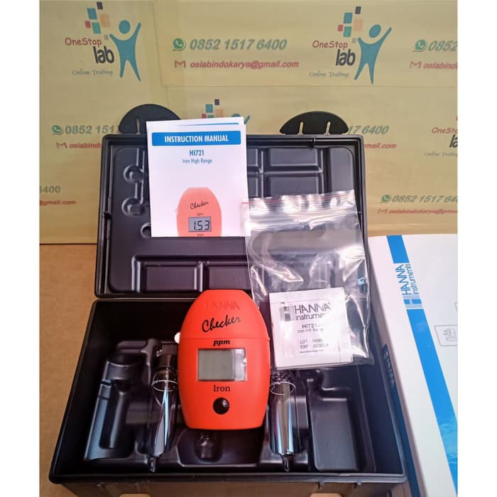 Jual HANNA HI721 Iron Colorimeter Checker HANNA HI 721 | Shopee Indonesia