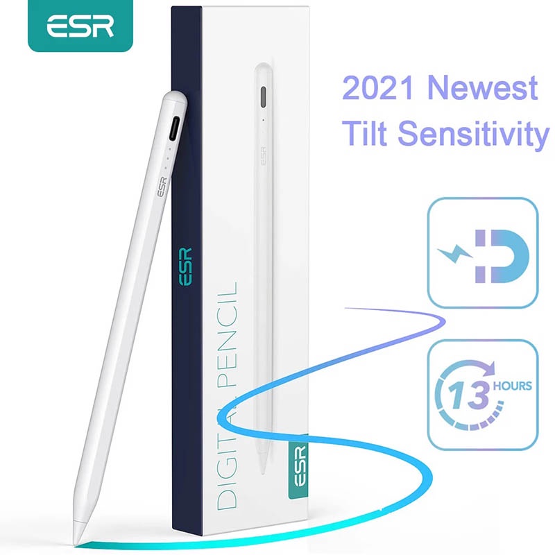 Jual ESR Magnetic Digital Pencil - Support iPad Pro Air Mini Stylus ...