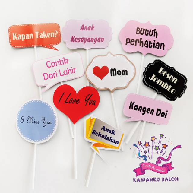 Jual Photobooth Props 001/Aksesoris Photo | Shopee Indonesia