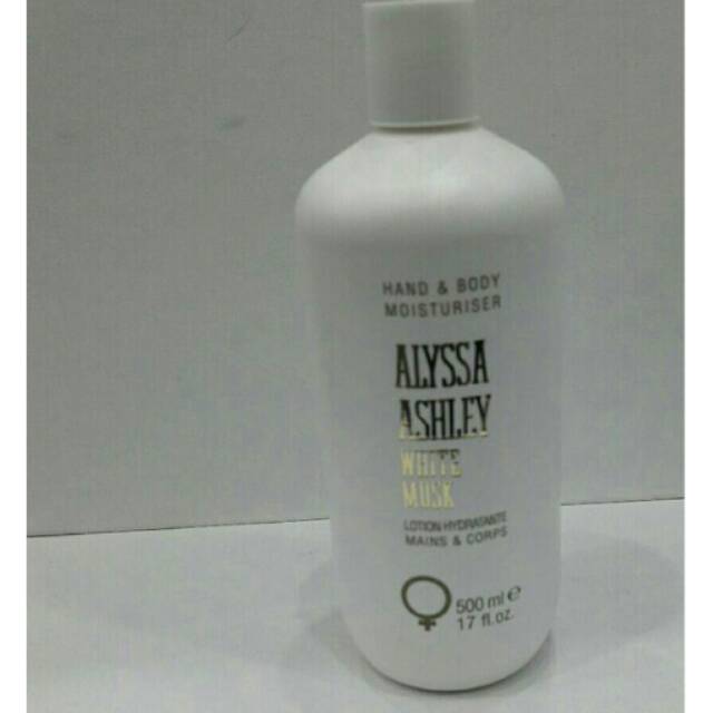 Jual Hand Body Alyssa Ashley White Musk 500 ml | Shopee Indonesia
