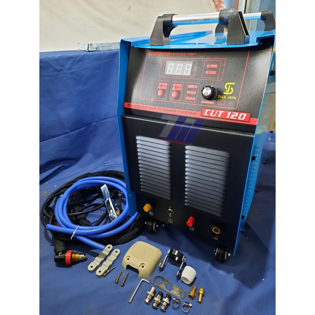 Jual MESIN LAS CUT 120 PLASMA CUTTER WELDING MACHINE merk TIGA JAYA ...