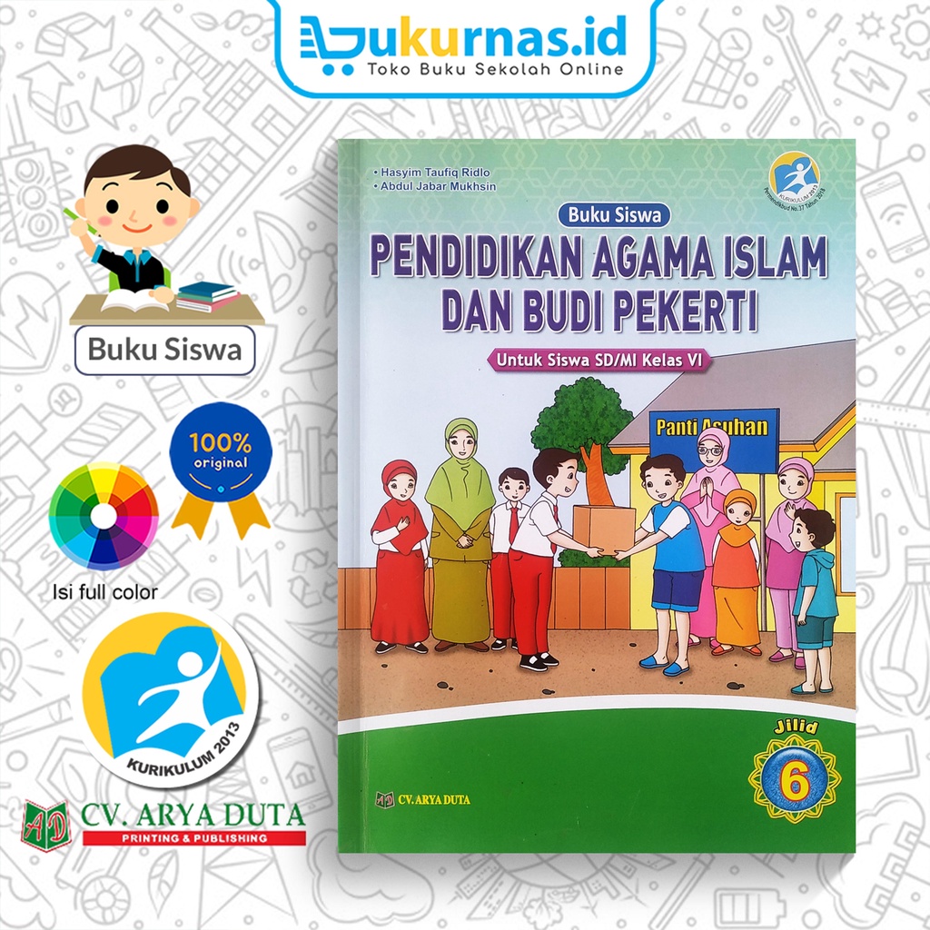Jual Buku Siswa Pendidikan Agama Islam Dan Budi Pekerti Kelas 6 Arya