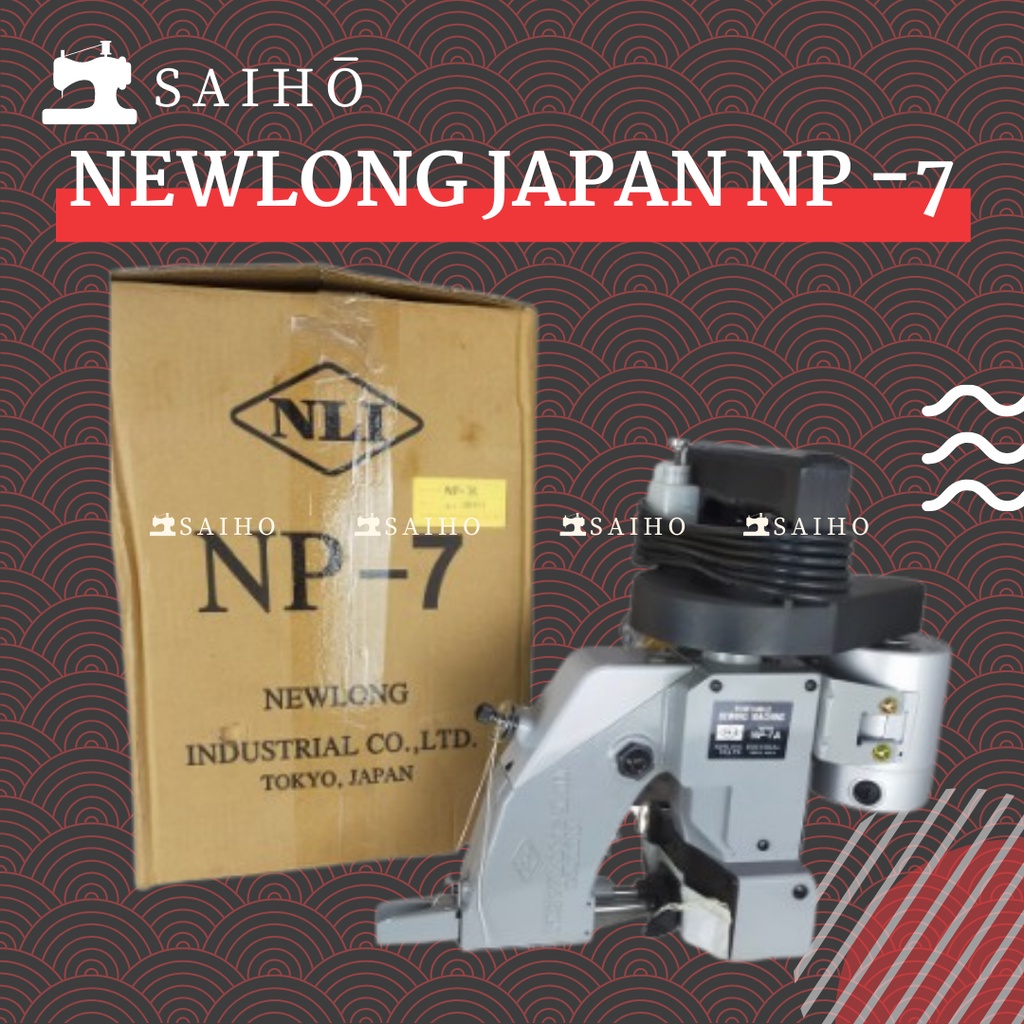 Jual [NewLong JAPAN] Mesin Jahit Karung Goni NP-7A NLI Japan / NP7A ...