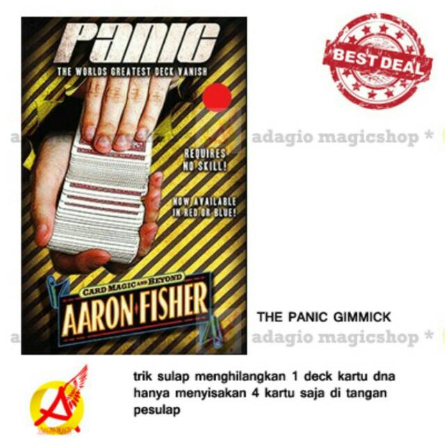 Jual Alat sulap Panic by Aaron Fisher | Shopee Indonesia