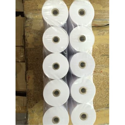 Jual 75mm ply Kertas struck struk hvs 75x60 1ply kasir per bungkus pack ...