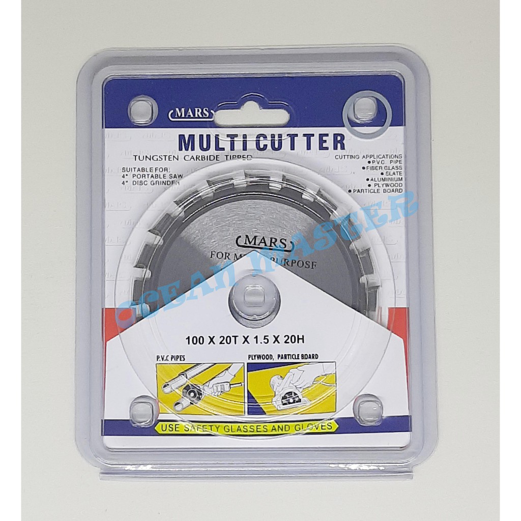 Jual Multi Cutter Mars 100mm x 1.5mm x 20mm x 20T | Shopee Indonesia
