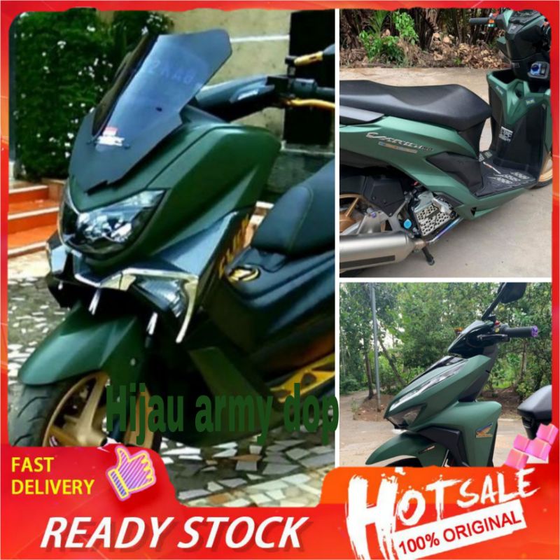 Jual Stiker Skotlet Hijau Army Doff dan Glossy | Shopee Indonesia