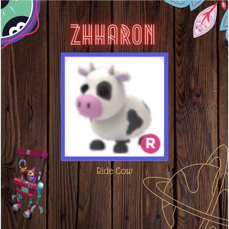 Jual Roblox Adopt Me RIDE COW (rare) | Shopee Indonesia