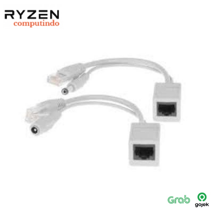 Jual Kabel Poe Splitter / kabel Poe Spliter kabel Poe Injektor Set ...