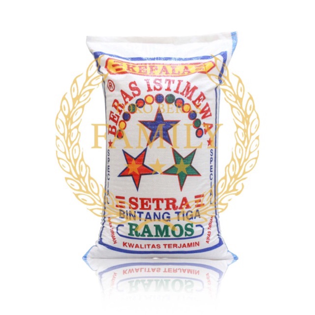 Jual Beras Setra Ramos Bintang 3 Premium ( 5kg,10kg, ) | Shopee Indonesia