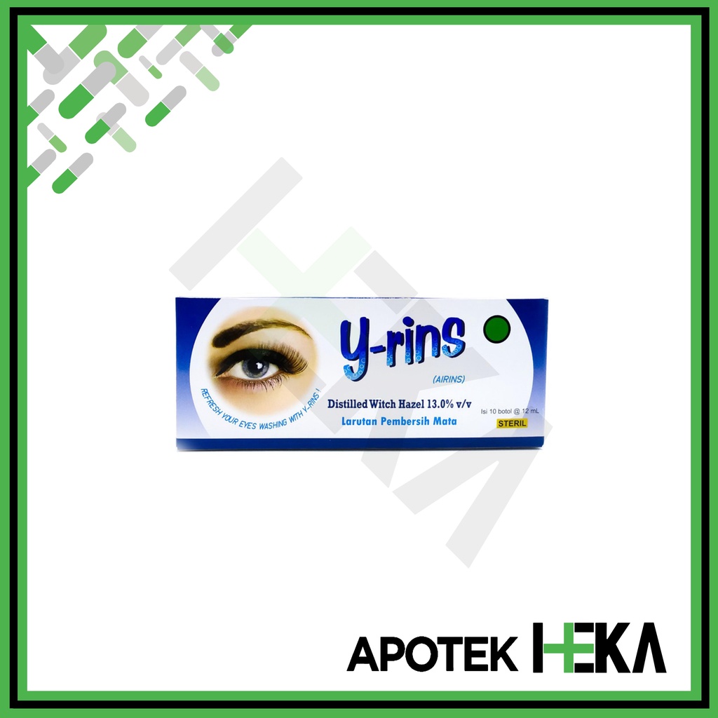 Jual Y-Rins Larutan Pembersih Mata isi 10 Botol 12 ml (SEMARANG ...