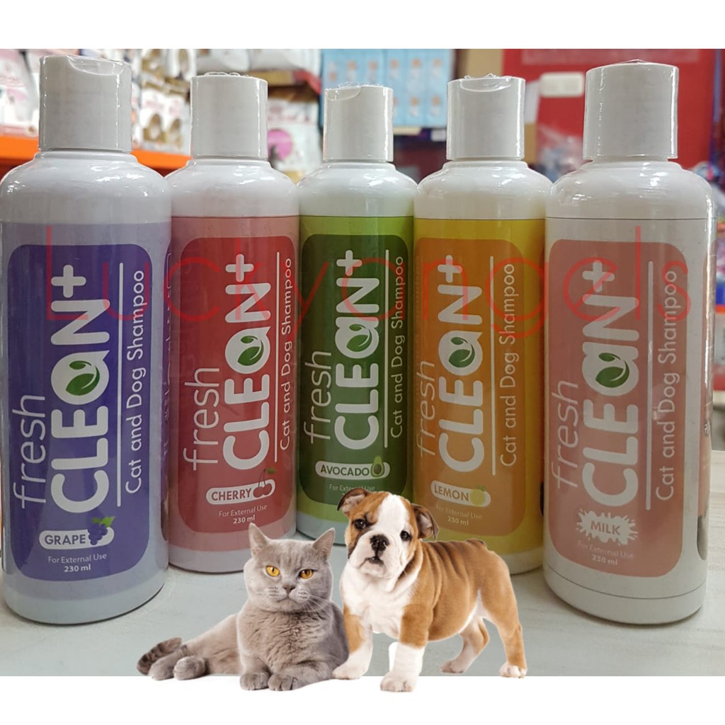 Jual Fresh Clean+ Cat & Dog Shampoo 250 ML- Shampo Anjing Kucing 250ml ...