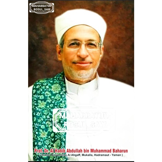 Jual PHOTO FOTO AL HABIB ABDULLAH BIN MUHAMMAD BAHARUN | A3+ | | Shopee ...