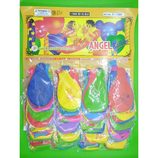 Jual Balon Ulang Tahun Karet Angel A1309 SNI | Shopee Indonesia