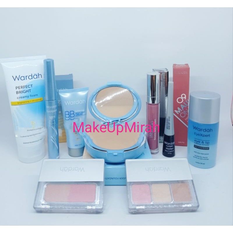 Jual Wardah Paket Make Up Lengkap/ Wardah Make up Komplit/ Make Up ...
